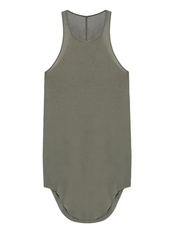 Rick Owens Basic Rib Tank - Green