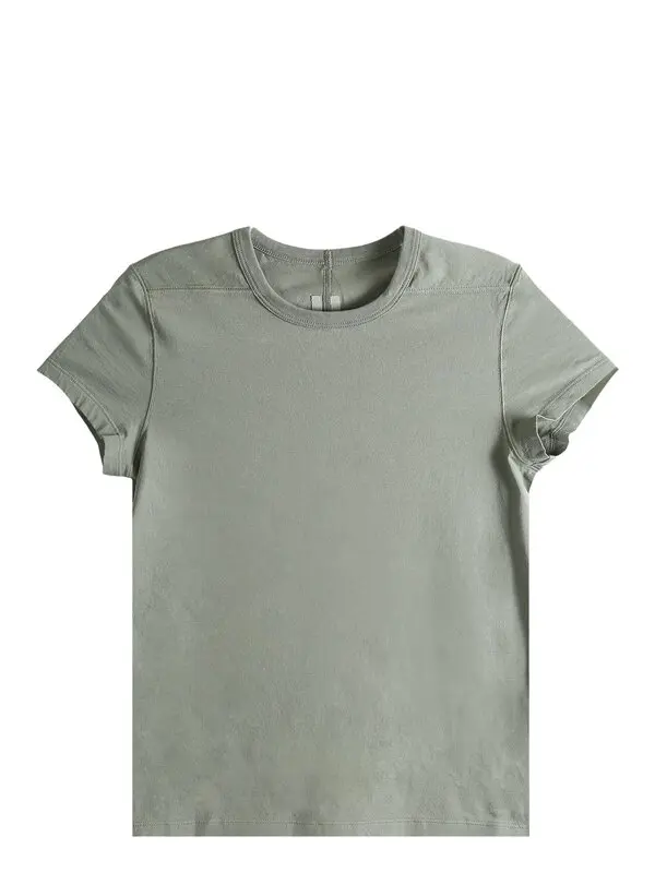 Rick Owens Cropped Level T-shirt - Green