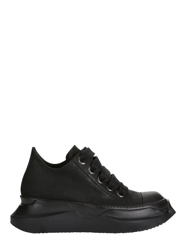 Rick Owens Hollywood Jumbo Lace Abstract Low 'all - Black
