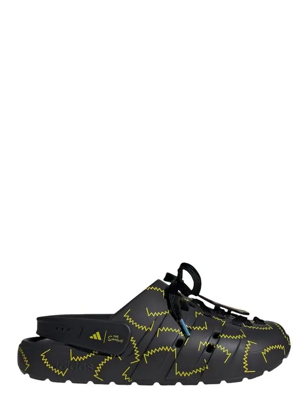 Adidas The Simpsons X Adilette Clog - Black