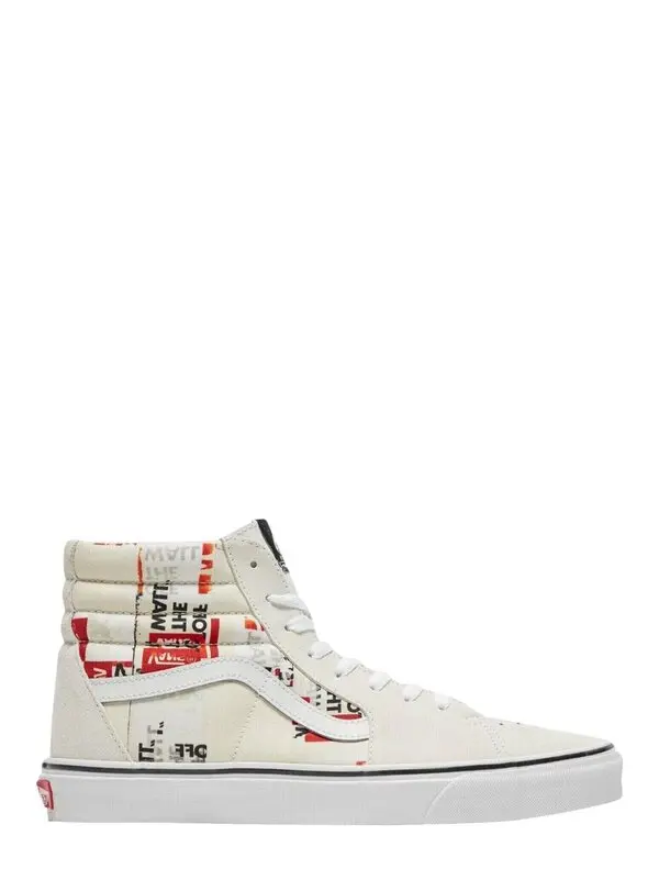 VANS Sk8-hi Packing Tape Sneakers - Cream