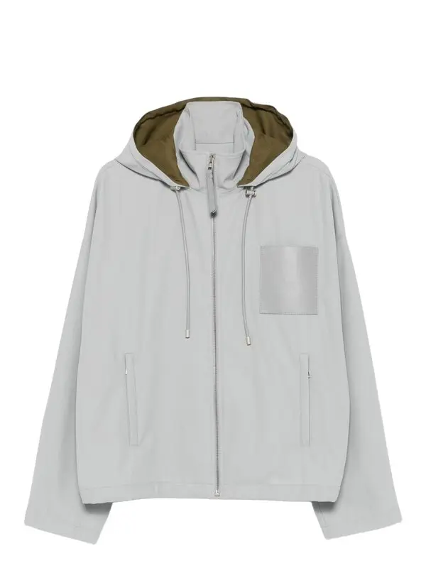 Loewe Cotton Hooded Jacket - Grey