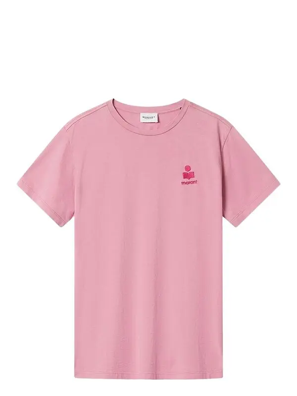 MARANT ETOILE Aby Cotton T-shirt - Pink