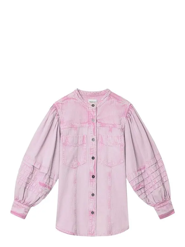 MARANT ETOILE Mileda Cotton Shirt - Pink