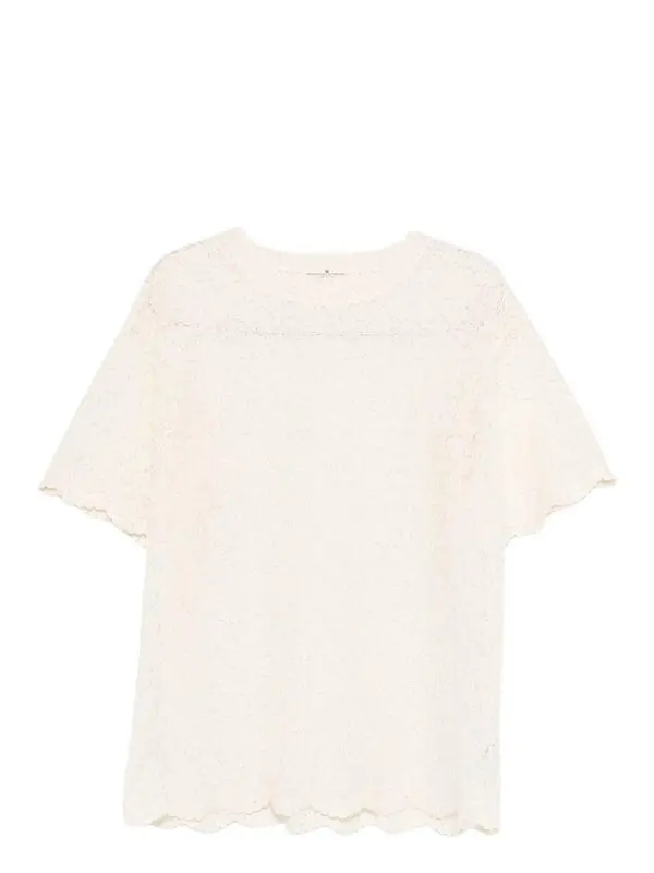 Ermanno Scervino Embroidered T-shirt - White