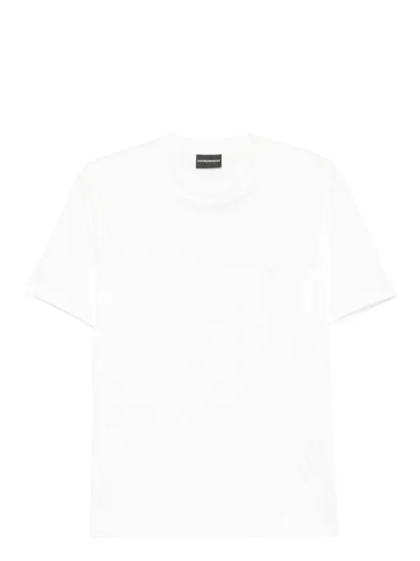 Emporio Armani Logo Cotton T-shirt - White