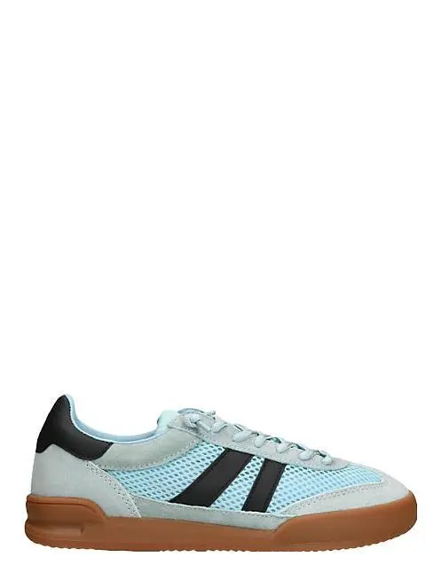 Steve Madden Verdict Suede Trainers - Pale Blue