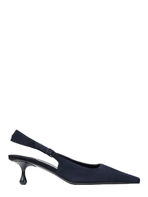 JIMMY CHOO Amel 50 Slingback Heeled Pumps - Marine