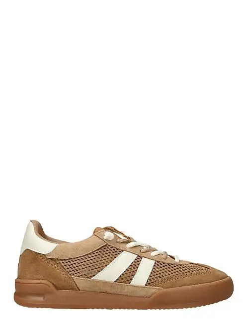 Steve Madden Verdict Suede Trainers - Tan