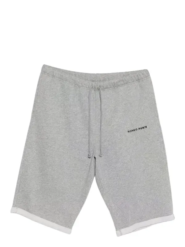 ROMEO HUNTE Collegiate Terry Shorts - Blue