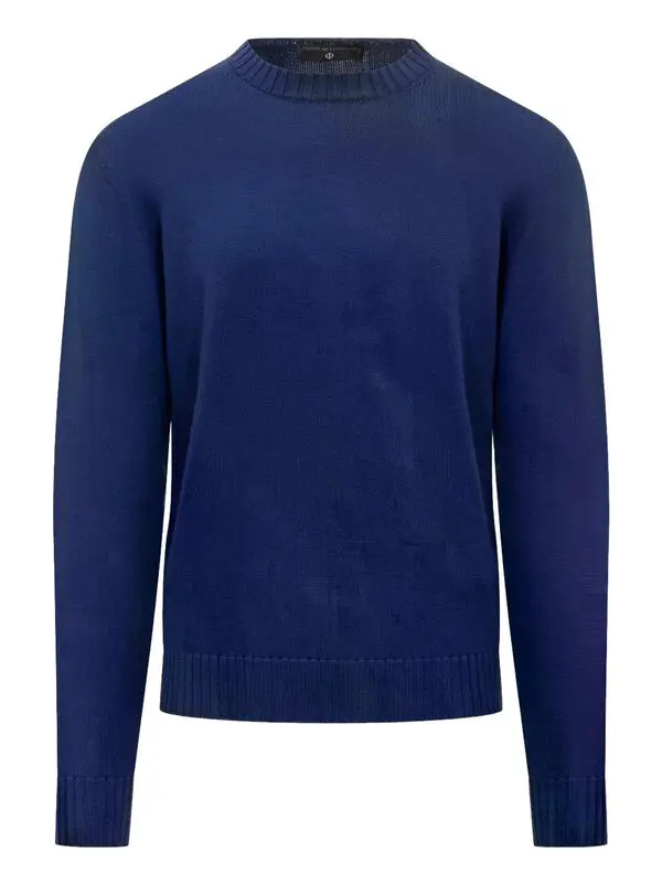 FILIPPO DE LAURENTIIS Crew-neck Sweater - Blue