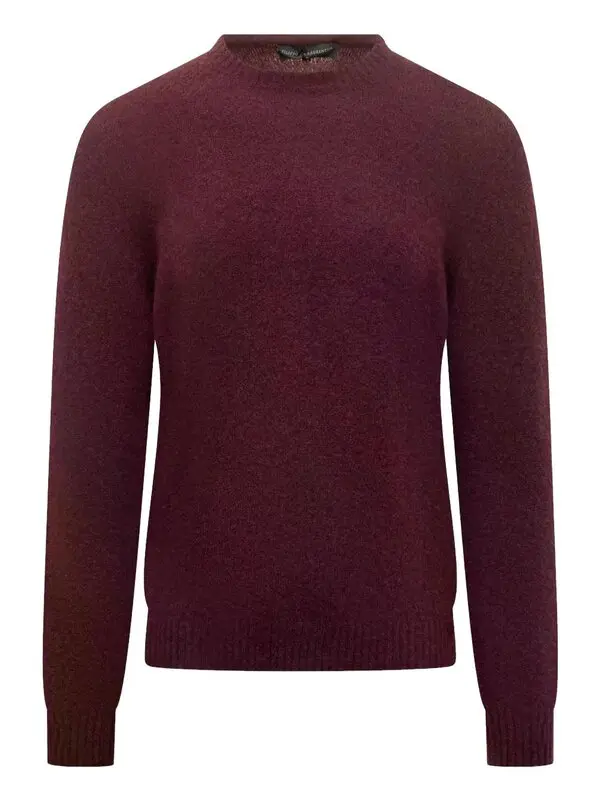 FILIPPO DE LAURENTIIS Crew-neck Sweater - Red
