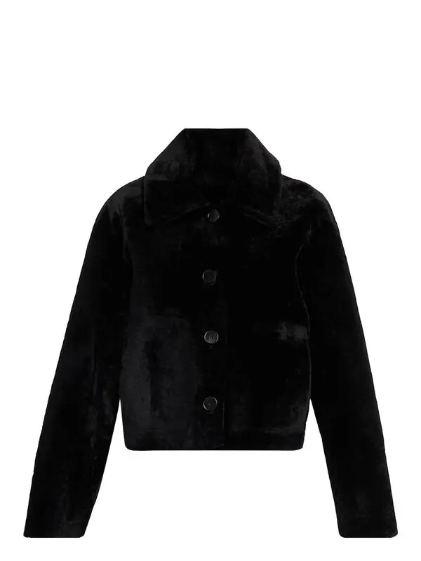 JOSEPH Alloway Reversible Shearling Jacket - Black