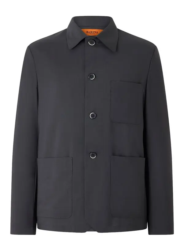 Barena Venezia Virgin Wool Overshirt - Gray