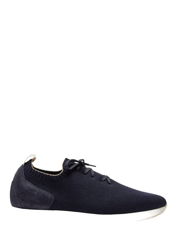 AURELIEN Knit Sneakers - Navy