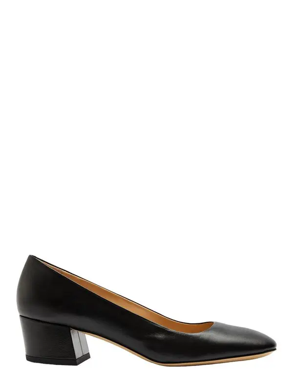 Gabriela Hearst Agathe 40 Leather Pumps - Black