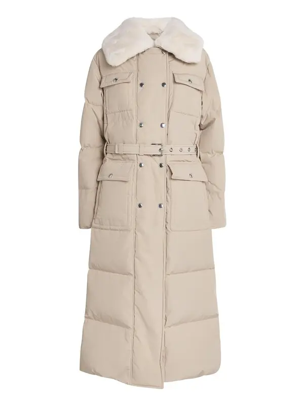 Fusalp Water-repellent Vlavi Down Coat - Beige