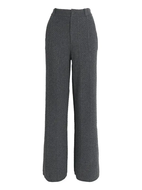 Guest In Residence Wool-cashmere Tailored Trousers - Brown