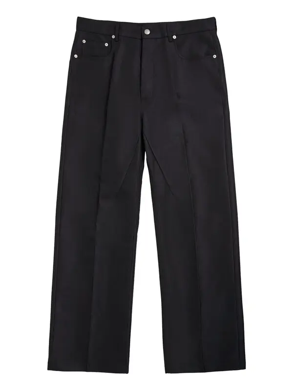 Rick Owens Geth Straight Leg Jeans - Black