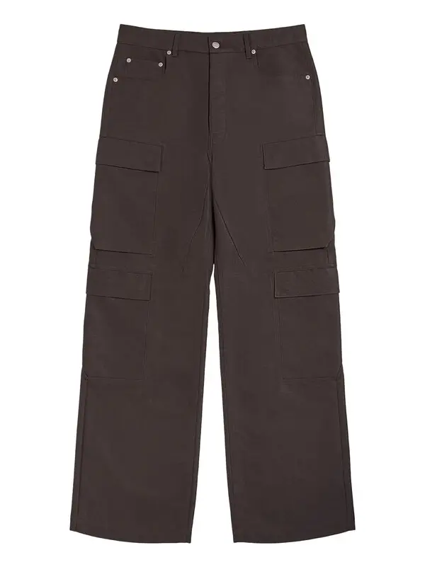 Rick Owens Geth Cargo Trousers - Brown