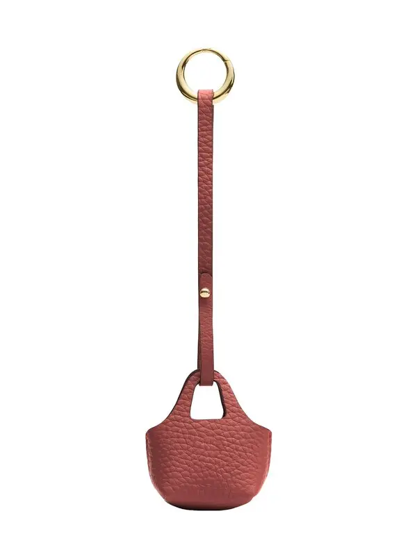 Cuyana System Tote Charm - Dark Terracotta