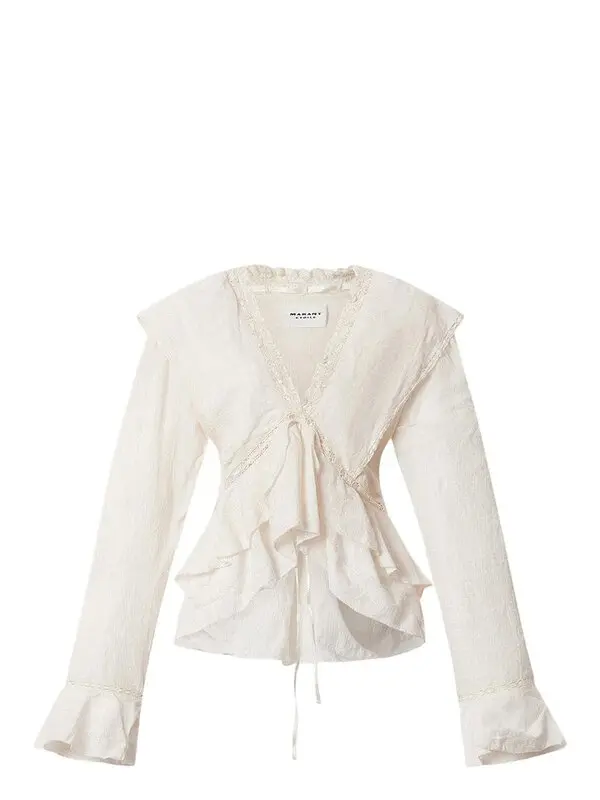 MARANT ETOILE Damienne Blouse - Ecru
