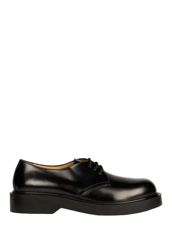Sandro Patent Leather Loafers - Black