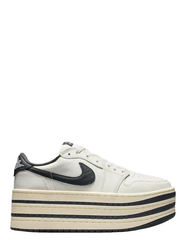 JORDAN 1 Low Triple Stack Sneakers - Sail/coconut Milk/anthracite