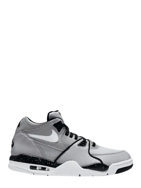 Nike Air Flight '89 Speckled - Wolf Grey/white/black