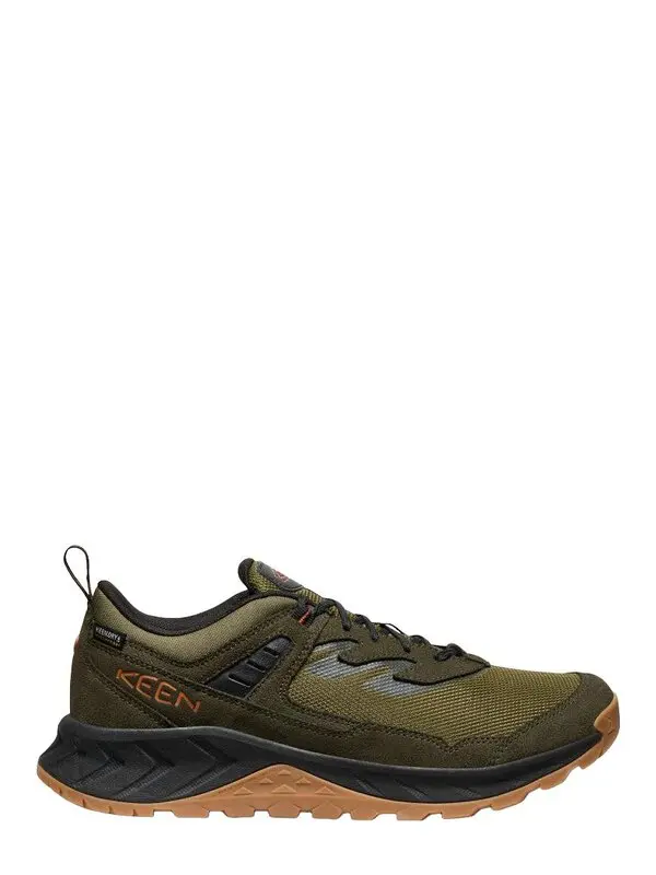 Keen Hightrail Waterproof Athletic Sneakers - Winter Moss/gold Flame