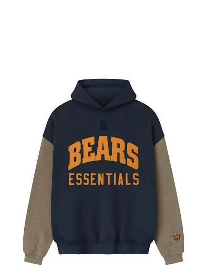 Fear Of God Bears Sport Hoodie - Dark Sapphire/homestead Heather