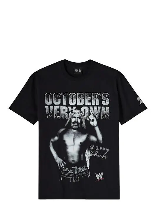 OVO X Wwe The Iron Sheik Tee Shirt - Black