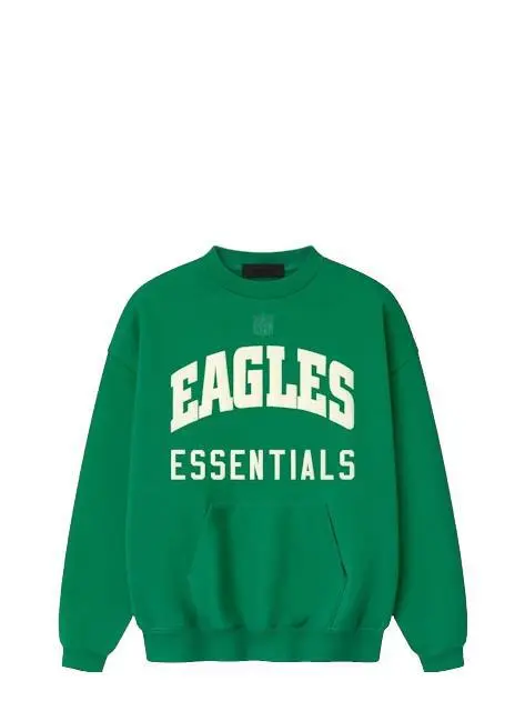 Fear Of God Eagles Sport Crewneck Sweatshirt - Golf Green