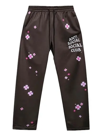 ANTI SOCIAL SOCIAL CLUB X Minecraft Cherry Blossom Sweatpants - Grey