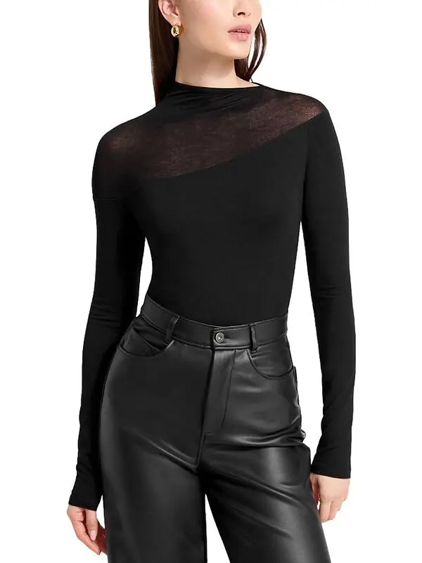 MARCELLA Dove Top - Black
