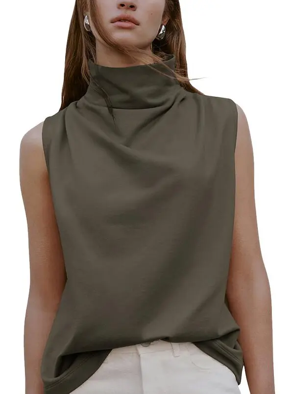 MARCELLA Finch Top - Olive