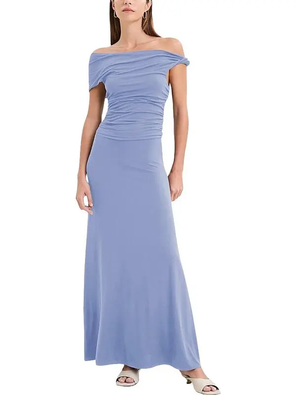 MARCELLA Manon Maxi Dress - Periwinkle