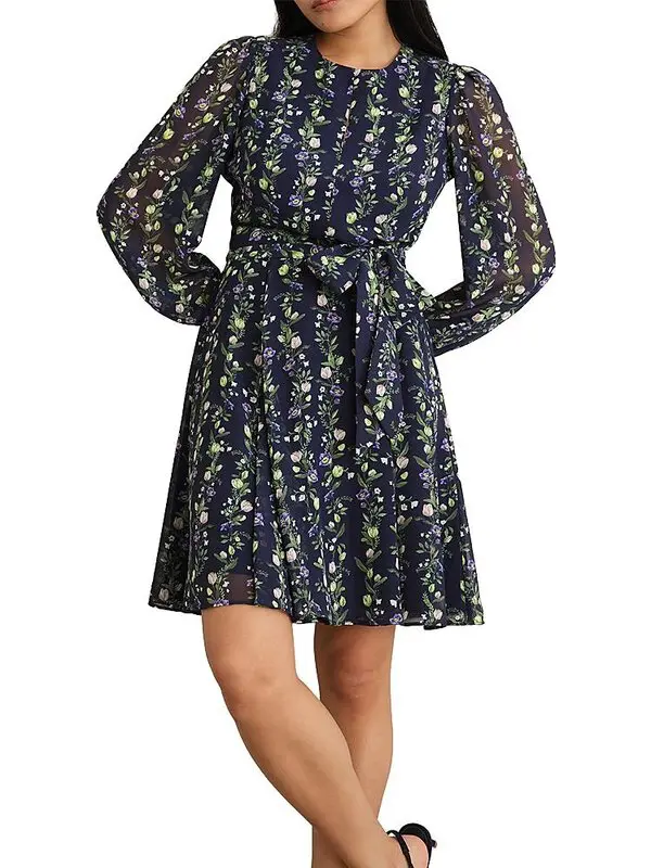 HOBBS LONDON Emilia Mini Dress - Midnight Multi