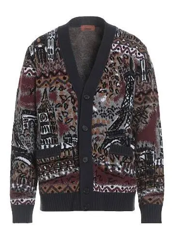 Missoni Cardigan In Wool Blend - Grey