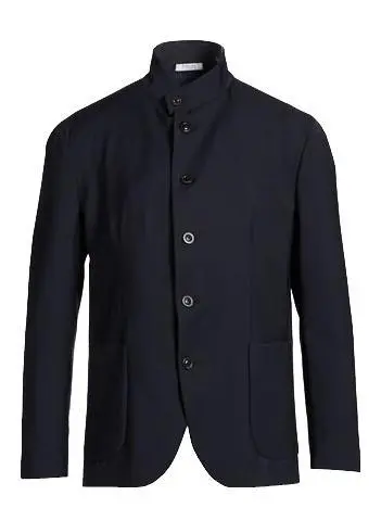 Boglioli Single-breasted Wool-blend Blazer - Blue