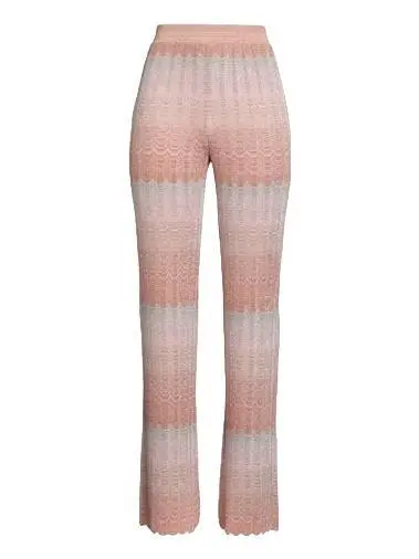 Missoni Intarsia Knit Bootcut Pants - Mandarin