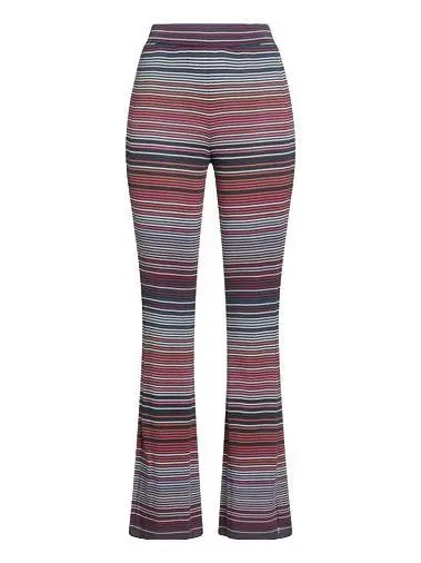 Missoni Intarsia-knit Flared Pants - Navy