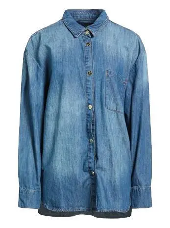 KAOS JEANS Denim Cotton Shirt - Blue