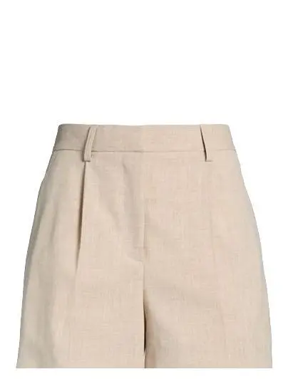 OTTOD'AME High-waisted Shorts - Beige