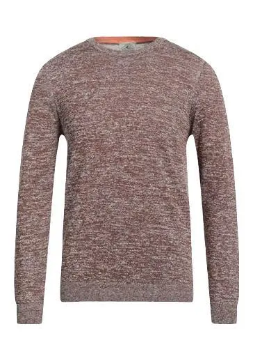 MQJ Sweater In Linen And Polyester - Brown