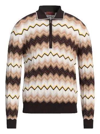 Missoni Cotton-wool Blend Sweater - Brown