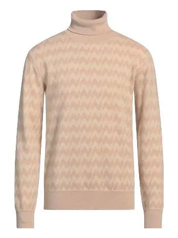 Missoni Turtleneck Wool Cashmere Knit - Beige