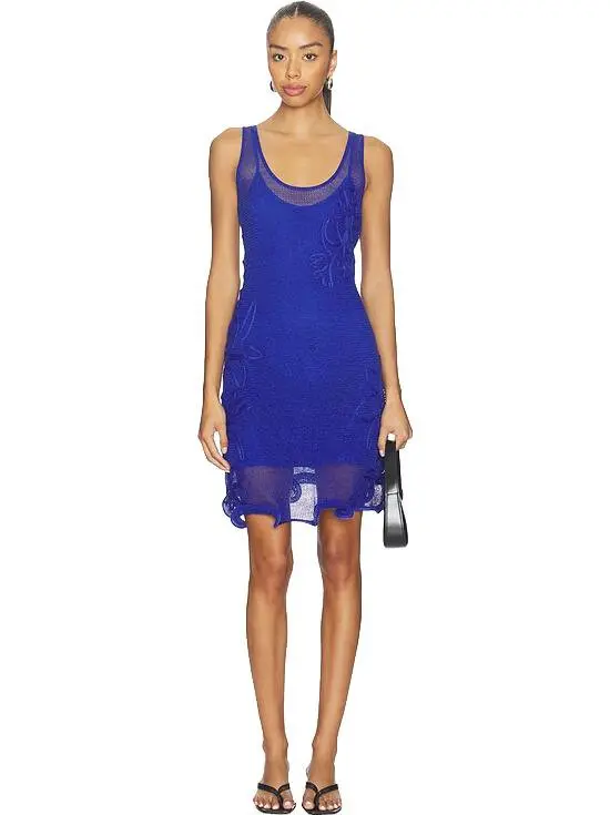 AMUR Alemeda Mini Dress - Cobalt