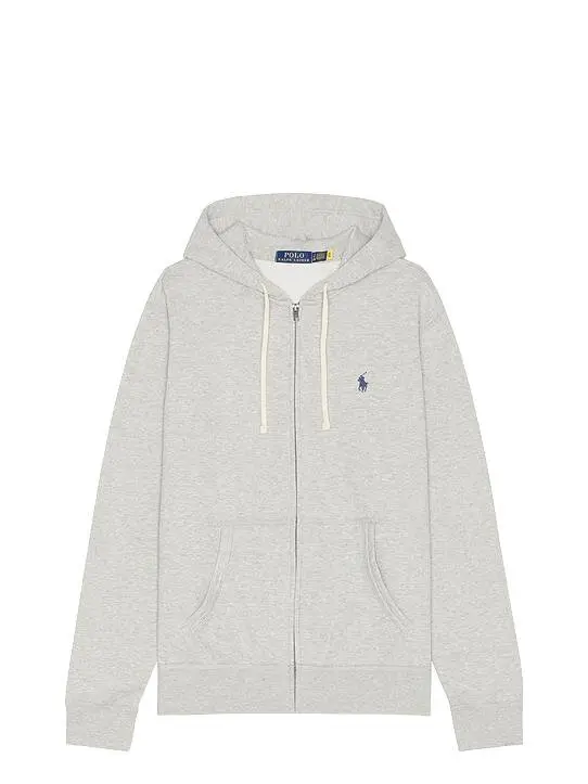 Polo Ralph Lauren Full Zip Hoodie - Andover Heather