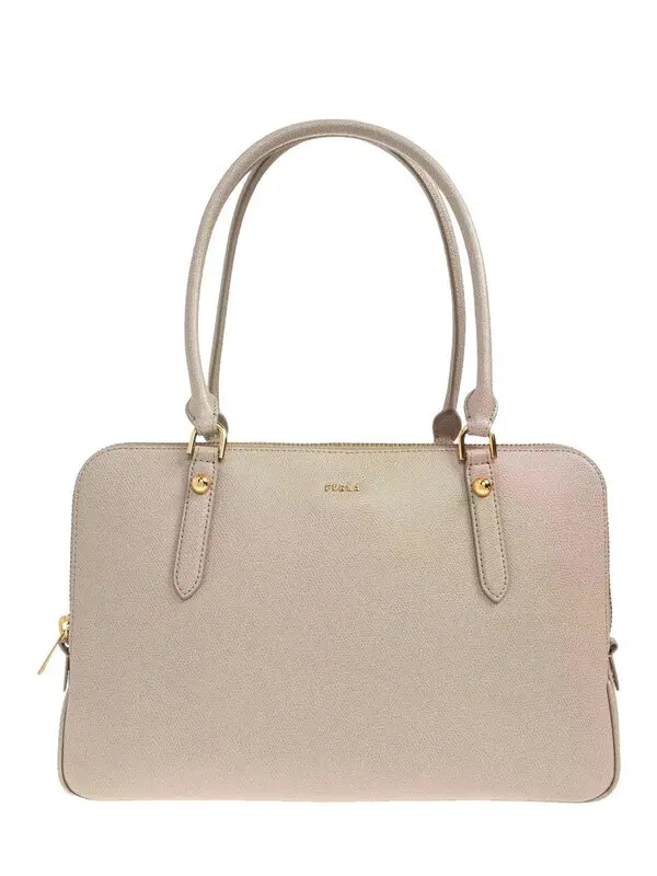 Furla Giulia L Shoulder Bag - Neutrals